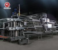 China A Type Layer Chicken Battery Cages Hot Galvanized Wire Mesh for sale