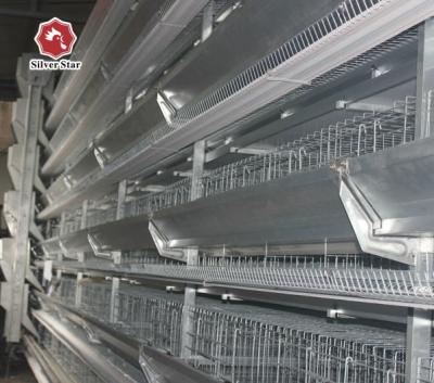China Big Size Newest Design H Type Battery Cages Galvanized Steel Wire Mesh for sale