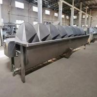 China Large Spiral Screw Pre-Chiller Machine for Poultry Processing - 1600mm to 2100mm Tank Diameter, 6-31 Ton Capacity for sale