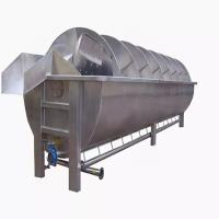 China Large Spiral Screw Pre-Chiller Machine for Poultry Processing - 1600mm to 2100mm Tank Diameter, 6-31 Ton Capacity for sale