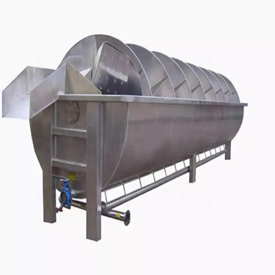 China Stainless Steel Spiral Pre-Cooler for Poultry Processing - 1600mm to 2100mm Tank Diameter, 0.55kW to 5.5kW Power for sale