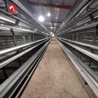 China Baby Broiler Chicken Cage Q235A Hot Dipped Galvanized 4 Tiers 100x150x44 cm for sale