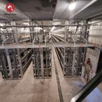 China Poultry Farm Battery Egg Chicken Cage Automatic Feeding System Galvanized 5 Tiers for sale
