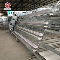China Poultry Farm Automatic A Type Galvanized Layer Egg Laying Chicken Battery Cage System for sale