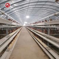 China 3/4/5 Layers Poultry Chicken Cage Complete Egg Chicken Layer Breeding Equipment for sale