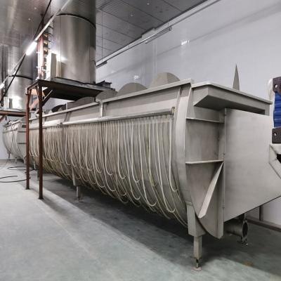 China Spiral Chicken Chiller Machine 380V for Poultry Processing - 1600mm to 2100mm Tank Diameter, 3-31 Ton Capacity for sale