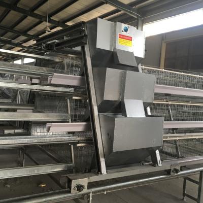 China A Type Layer Chicken Cage 3 4 Tiers Battery Poultry Farm Equipment for Tanzania for sale