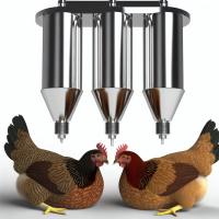 China 360° Stainless Steel Nipple Automatic Feeder for Poultry Farming Equipment 304 for sale