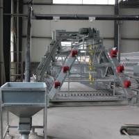 China Automatic Hot Galvanized Layer Chicken Cages 1800x600x430mm Battery Cage System for Egg Poultry Farming for sale