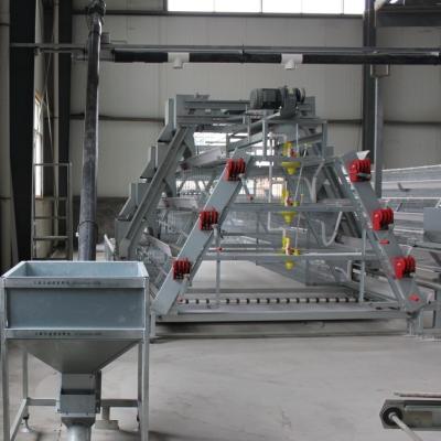 China Automatic Hot Galvanized Layer Chicken Cages 1800x600x430mm Battery Cage System for Egg Poultry Farming for sale