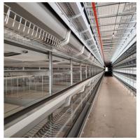 China Space-Saving Design High Yield H-Type Fully Automatic Layer Cages for Modern Farms for sale