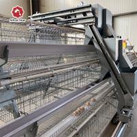 China A-Type Layer Chicken Cage with Hot Dip Galvanized Steel and Automatic Feeding for 3 or 4 Tier Poultry Equipment for sale