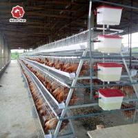 China Automatic Egg Laying Battery Chicken Cage 3 4 Tiers for 120 Chickens Poultry Farm Cage for sale