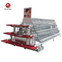 China Automatic Egg Laying Battery Chicken Cage 3 4 Tiers for 120 Chickens Poultry Farm Cage for sale