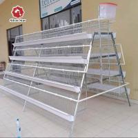 China Automatic Egg Laying Battery Chicken Cage 3 4 Tiers for 120 Chickens Poultry Farm Cage for sale