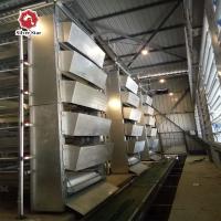 China Automated H Frame Egg Production Cage Industrial Anti-corrosion Durable Material Long Service Life Poultry Farming Equipment for sale