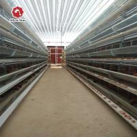 China Automated H Frame Egg Production Cage Industrial Anti-corrosion Durable Material Long Service Life Poultry Farming Equipment for sale