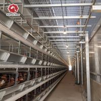 China Galvanized Steel 5 Layers Battery Cage H Type Hens Cage For Egg Chicken for sale