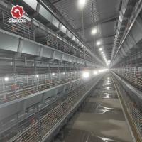 China H-Type 4-Tier Battery Chicks Cage 136 Birds per Set 85×62.5×50 cm Cell Size for sale