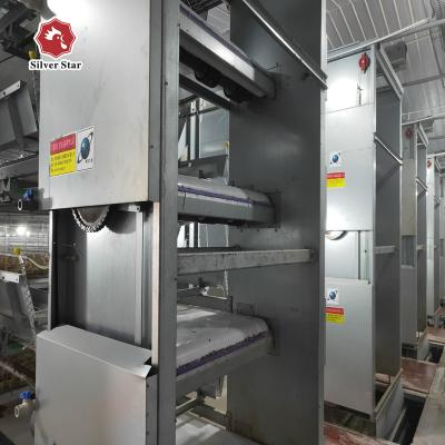 China H Type New Design Broiler Battery Cage System For Chicken Farm for sale