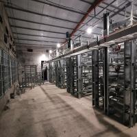 China Battery 50000 Layers 5 Tier Broiler Cage System HDG Steel Material for sale