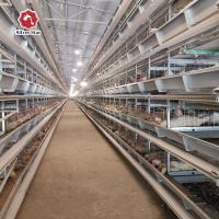 China Galvanized Steel 5 Layers Battery Cage H Type Hens Cage For Egg Chicken for sale