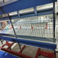 China Modern Poultry Battery Cage System - 3/4 Tier H-Type Broiler Equipment with 500-510cm² Bird Area for sale