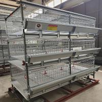 China 3-9 Floor Farm Battery Chicken Cage With Automatic System for sale