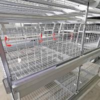 China Hot Galvanized Wire Mesh Broiler Chicken Cage H Type for sale