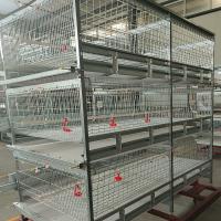 China 3-9 Floor Farm Battery Chicken Cage With Automatic System for sale