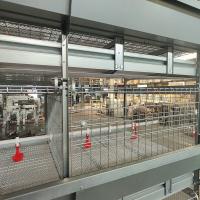 China 90birds/Set 1.5m3 Poultry Battery Cage System For Broilers Auto Feeding YXB4H120 for sale