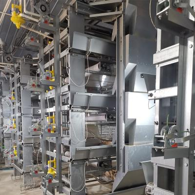 China Hot Dip Galvanized Baby Chicken Broiler Cage 3 Layers 102 Birds Capacity Poultry Equipment for sale