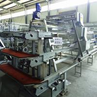 China Q235 Steel A Frame H Frame Chicken Poultry Cage 3 to 10 Floors Egg Collection for sale