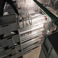 China Automatic Chicken Feeder System 0.75kw 8.67m/min for Laying Hens SGS for sale