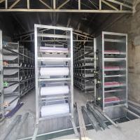 China H Type Poultry Litter Cleaning Machine 1.5-3kw Automatic Belt System with 1.2mm PP Manure Belt for sale