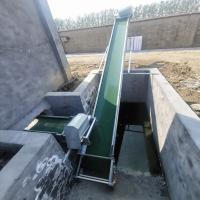 China 1.5kW Belt Type Poultry Manure Removal System with 3m/min Speed and 1.2mm PP Belt for Chicken Houses for sale
