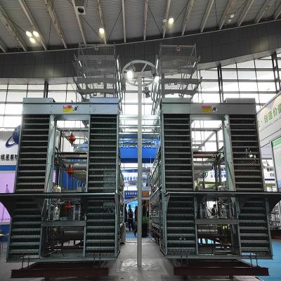 China A & H Type Automatic Chicken Cage with 3-6mm Egg Collection System - Poultry Processing Equipment for 90-384 Birds for sale
