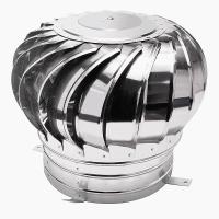 China 1000mm 304 Stainless Steel Wind Driven Roof Ventilator - 3.4 m/s Air Speed Natural Exhaust Fan for sale