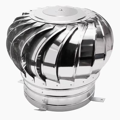 China 1000mm 304 Stainless Steel Wind Driven Roof Ventilator - 3.4 m/s Air Speed Natural Exhaust Fan for sale