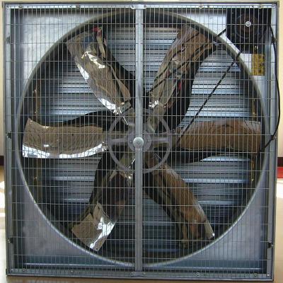 China 1380mm Galvanized Industrial Axial Flow Ventilation Fan with 44000 m³/h Air Flow and 380V Motor for sale
