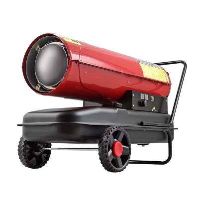 China 220-240V Diesel Poultry House Heater 20-70KW with 600-1300 m³/h Air Volume and 19-68L Fuel Tank Capacity for sale