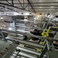 China H Type Broiler Chicken Cage System - 3-8 Tier Configurations with 450cm² Bird Space & Automated Feeding for sale