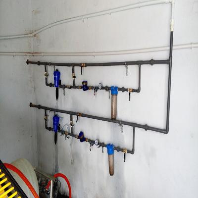 China Zinc Aluminum Poultry Drinking System with 25mm Water Pipes for H-Type Layer Cages - 144 to 384 Bird Capacity for sale