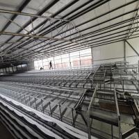 China Galvanized Steel 5 Layers Battery Cage H Type Hens Cage For Egg Chicken for sale