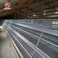 China 3 4 5 Tier A Frame Layer Cage for Laying Hens Poultry House Equipment 1950x2080mm for sale