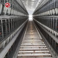 China Philippines Galvanized Egg Layer Chicken Cage H Type 68KG ISO9001 for sale