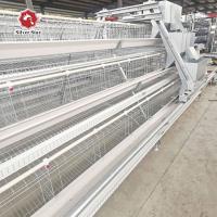 China Hot Dipped Galvanized A Type Layer Chicken Cage For Chicken Farm for sale