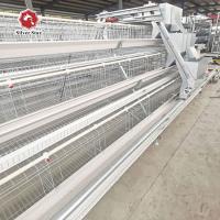 China 120 Chicken Capacity A-Type Battery Cage System | 3-4 Tier Layer Cages | 215×230×150cm Size for sale
