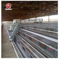 China Q235 Steel A Type Layer Chicken Cage 90-160 Birds 3-4 Tiers Poultry Farming Equipment for sale