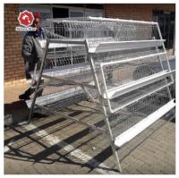 China Poultry 90 Chickens / Set Layer Chicken Cage For Chicken Feeding for sale